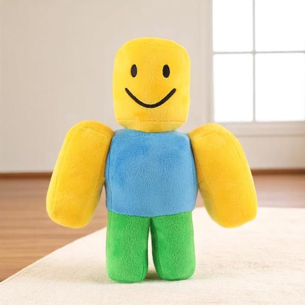 Roblox Noob Plush Toy - Etsy