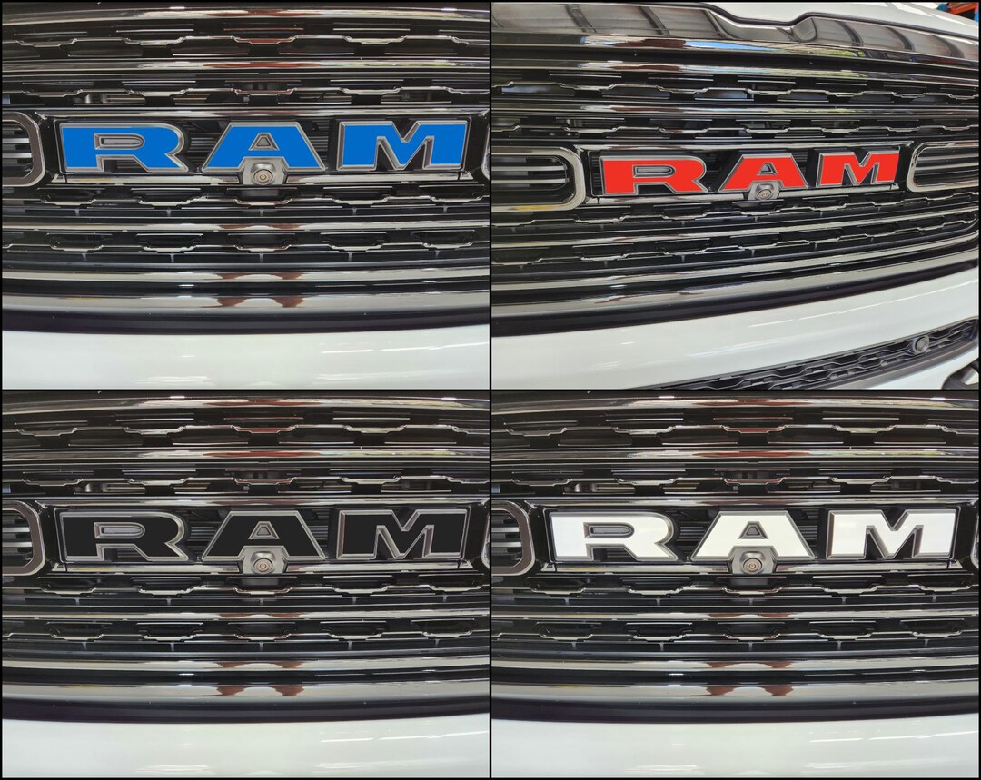 Dodge RAM 1500 DT Front Grille Decal Stickers 2021 2022 2023 - Etsy