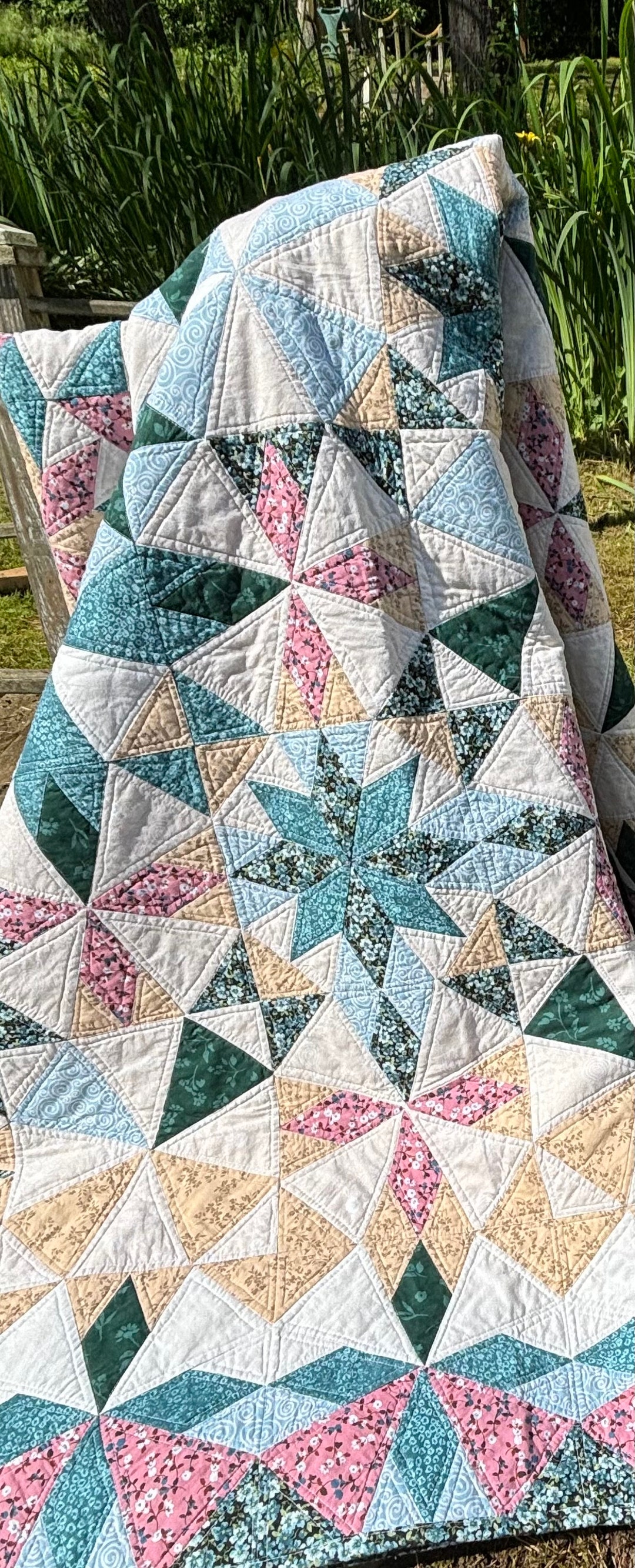 Handmade Artisan Alaskan Pattern Quilt - Etsy