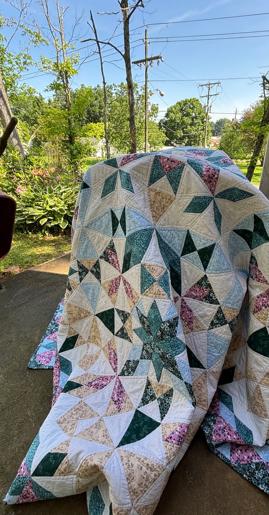 Handmade Artisan Alaskan Pattern Quilt - Etsy