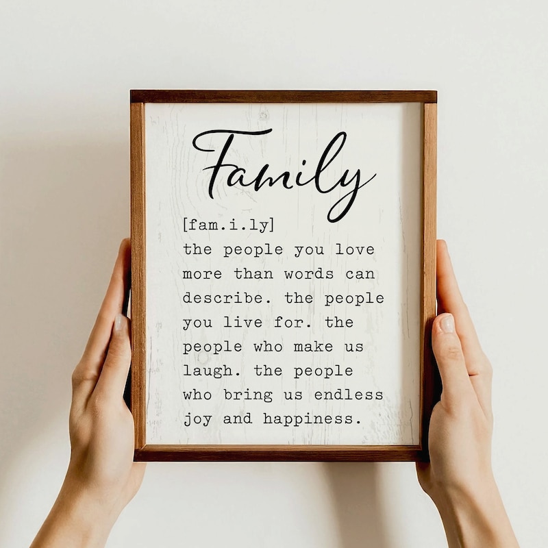 Family Definition - Etsy
