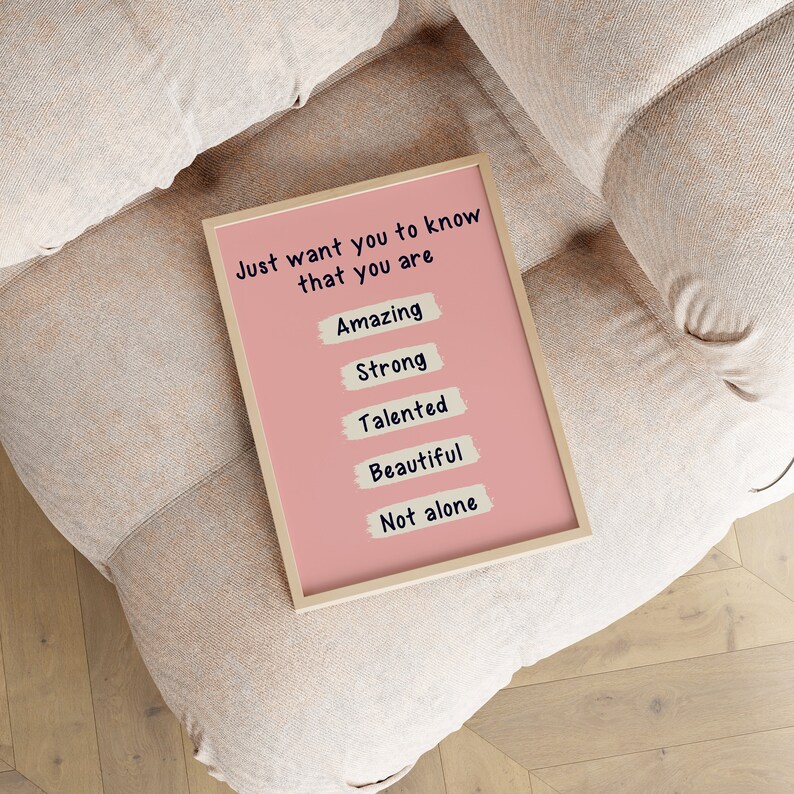 You Are Amazing Wall Art, Inspirational Quote Print, Motivational ...