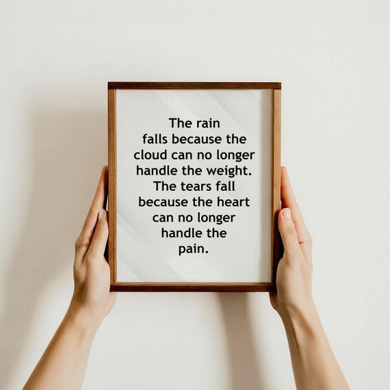 Calming Rain Quotes