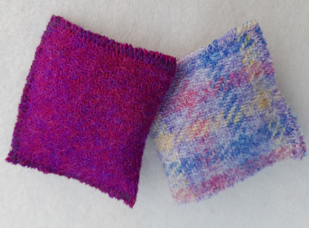 Harris Tweed Scented Woollen Lavender Sachets/bags - Etsy
