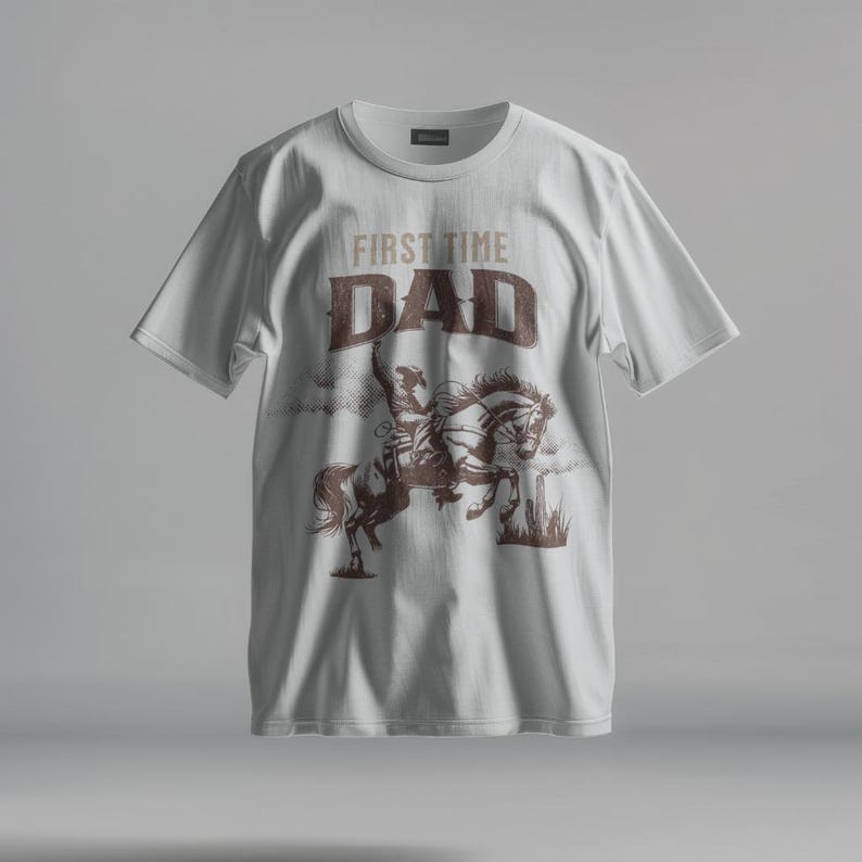 First Time Dad PNG, Cowboy Dad Png, Father's Day Digital Download ...