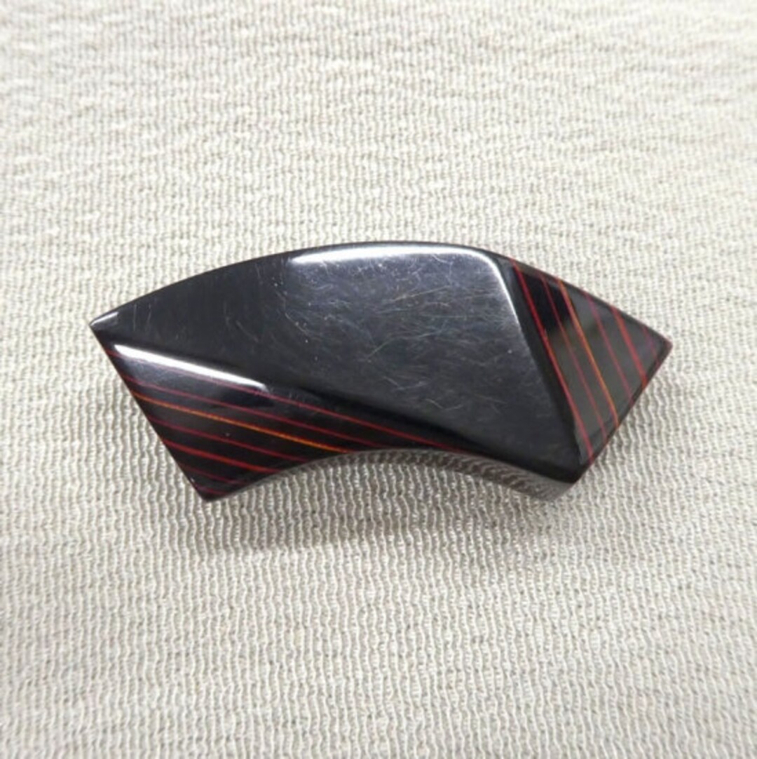 Vintage Lacquer Obidome, Brooch Clasp for Obijime Cord, Japanese Kimono ...