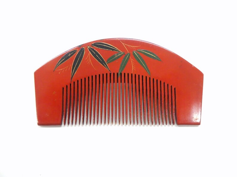 Vintage Japanese Hair Accessory Comb, Geisha Hair Comb, Hair Ornament ...