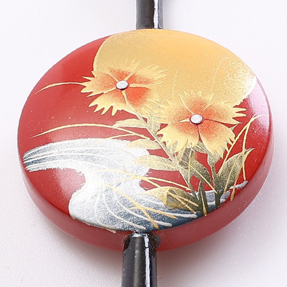 Japanese Vintage Geisha Hair Stick Kanzashi, Geisha Hairpin, Flat Knot ...