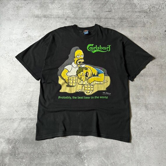 90s Vintage 1998 The Simpsons ‘Carlsbart’ Cartoon Gra… - Gem