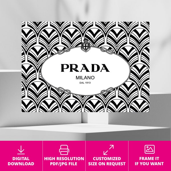 Prada Poster - Etsy