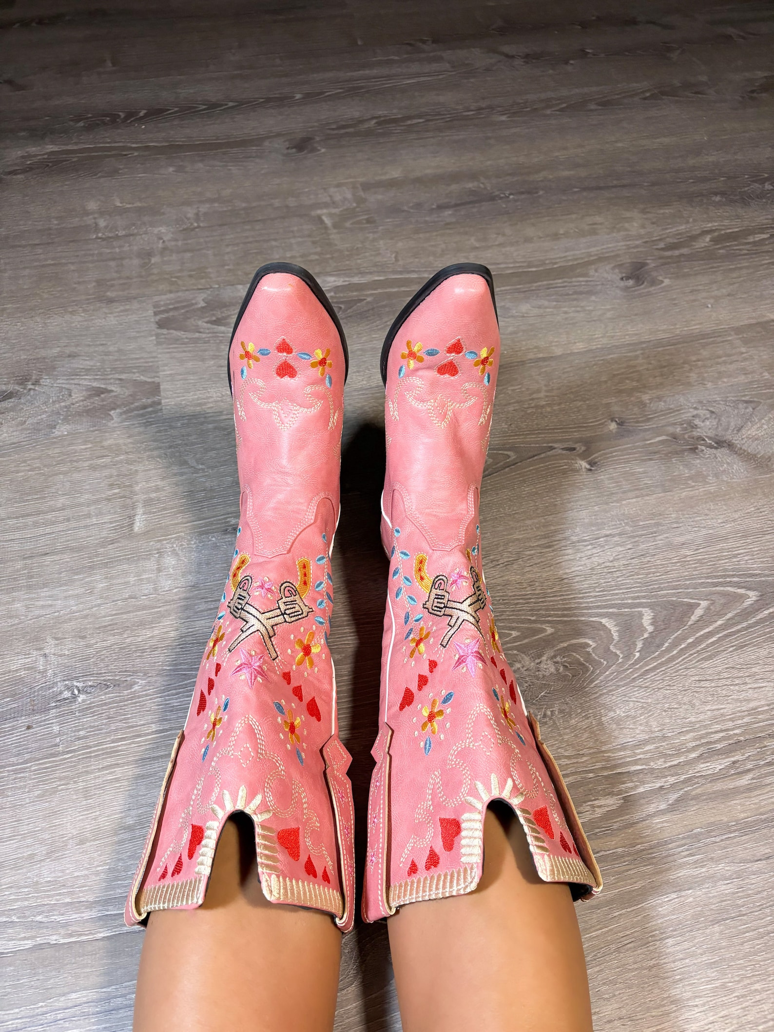 Pink Cowgirl Boots, Western Cowboy Boots - Etsy
