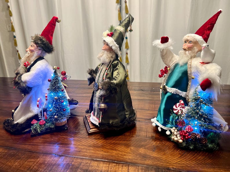 Handcrafted Father Christmas Statues - Made to Order - Etsy