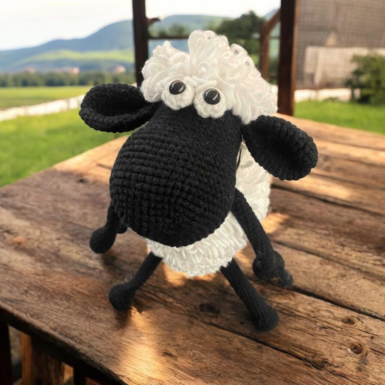 Sheep Crochet Pattern, Amigurumi Adorable Chunky Cute DIY Kids Toy ...