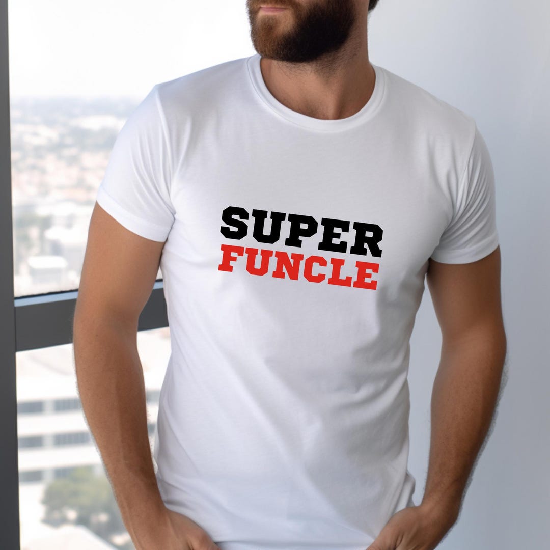 Comfort Colors Super Funcle T-shirt, Funny Uncle Gift - Etsy