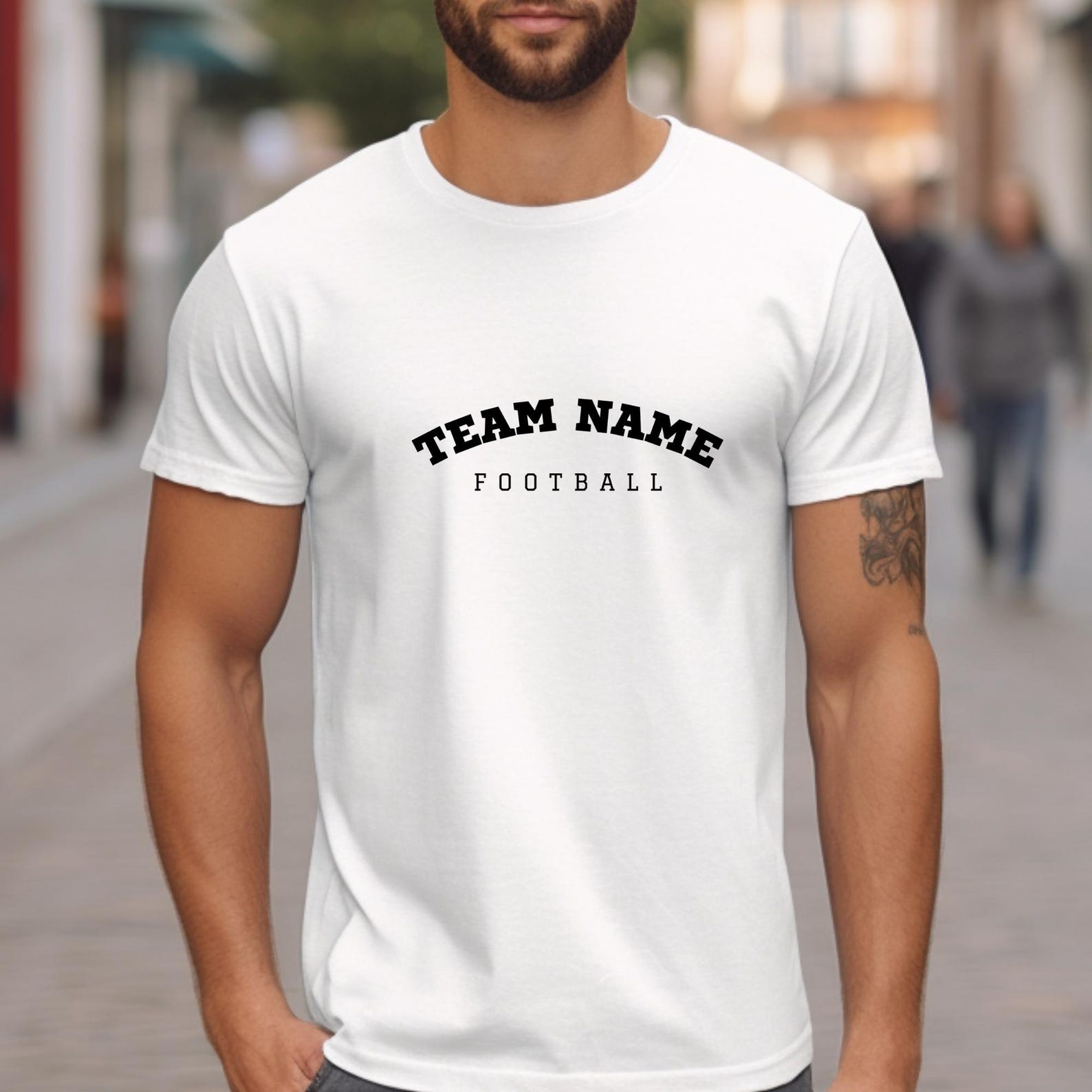Custom Football Team Name Tshirt | Gift for Football Team Lover ...