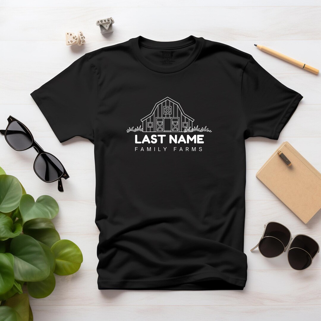 Family Farm Custom T-shirt, Personalized Homestead Shirt, Country Life ...