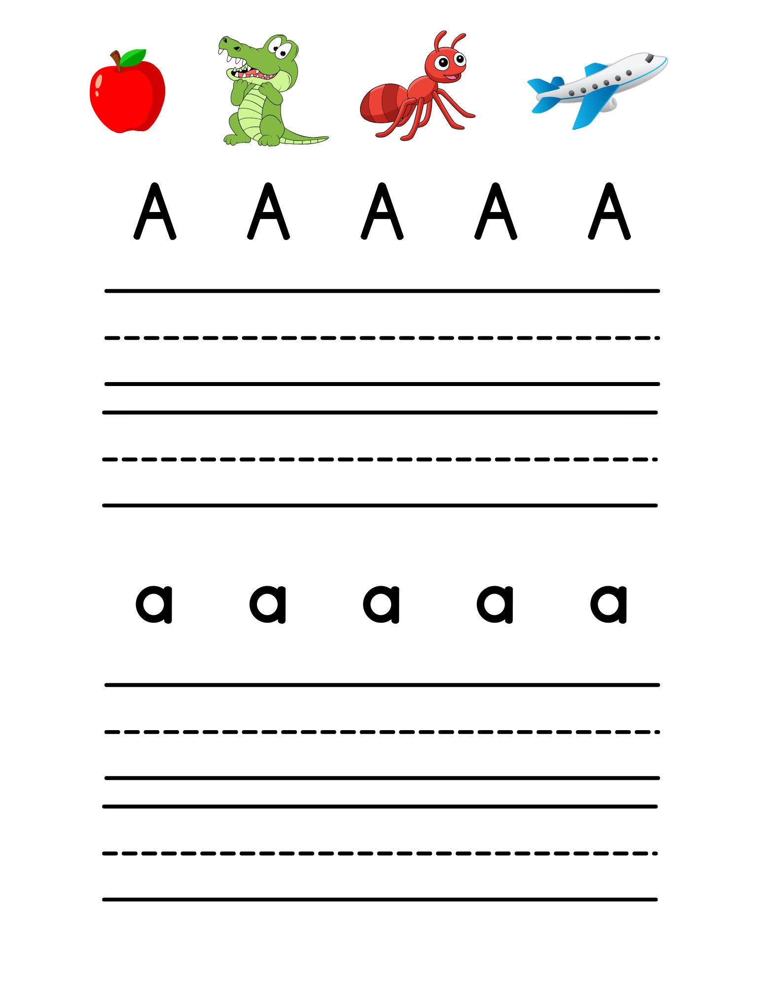 Preschool-kindergarten Printable Worksheets letters, Numbers, Patterns ...