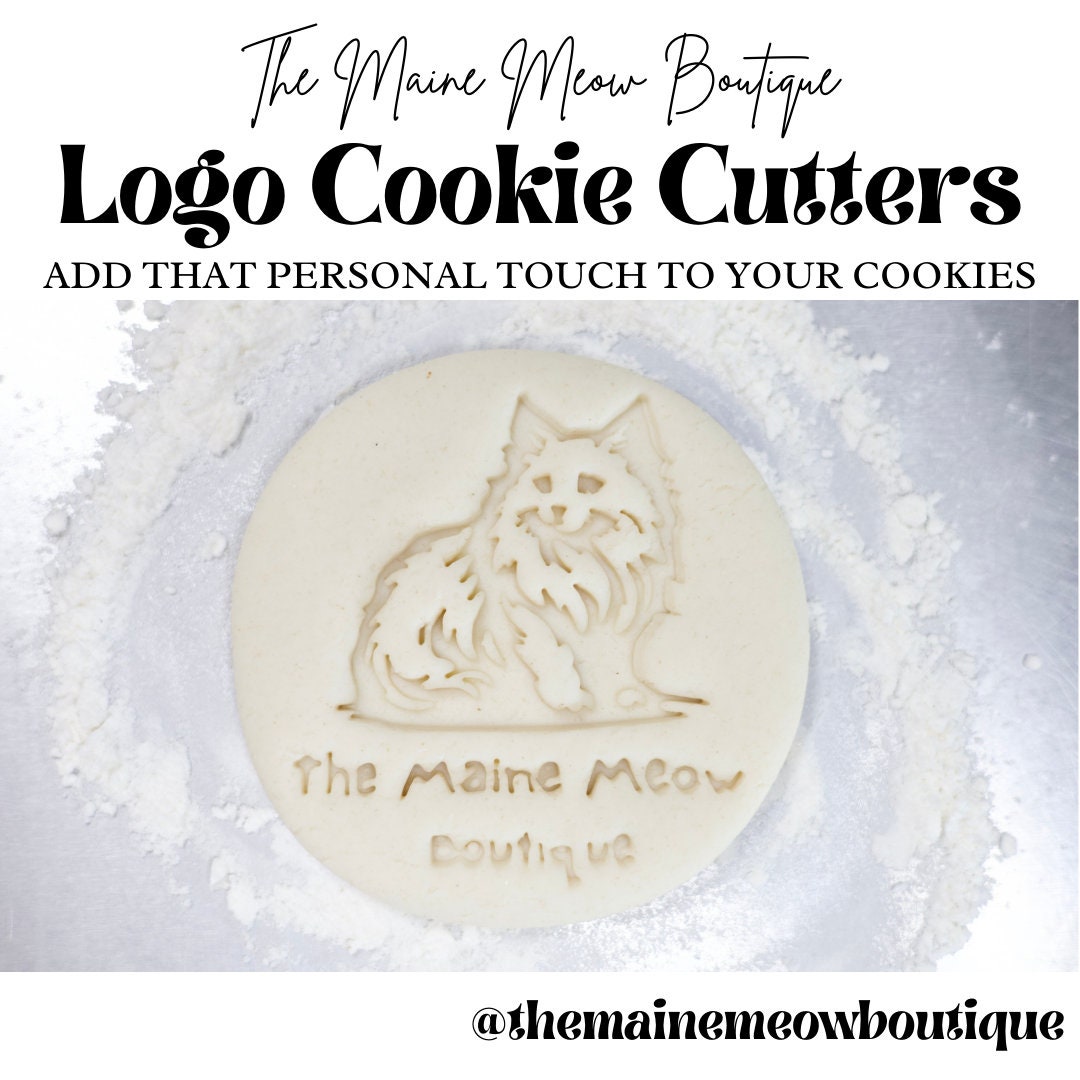 Custom Business Logo Cookie Cutter: 3D Printed Food Grade - Etsy