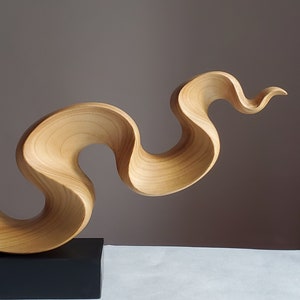 12 Modern Wood Scupture, Woodcarving ,abstract Sculpture, Abstract ...
