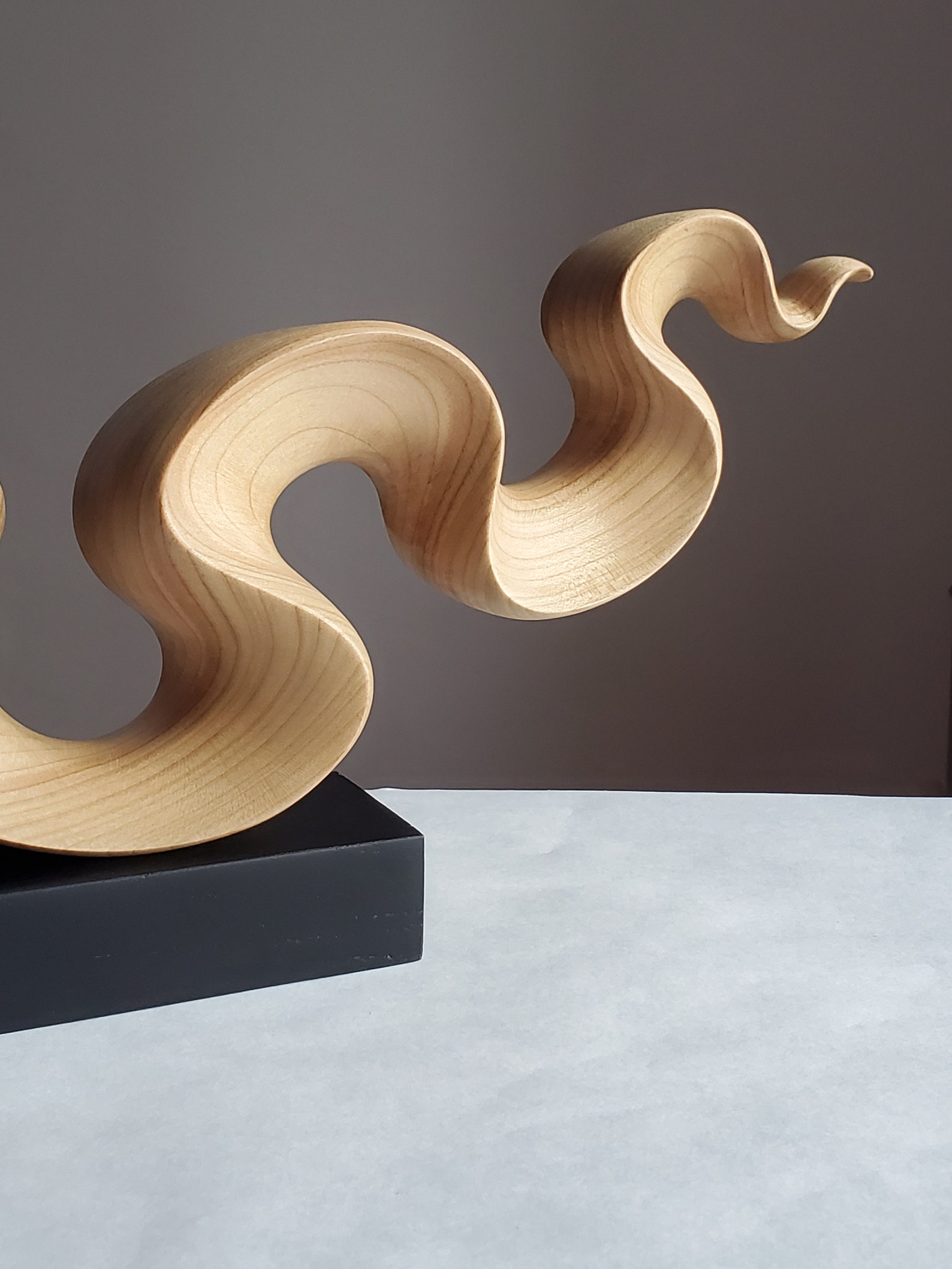 12 Modern Wood Scupture, Woodcarving ,abstract Sculpture, Abstract ...