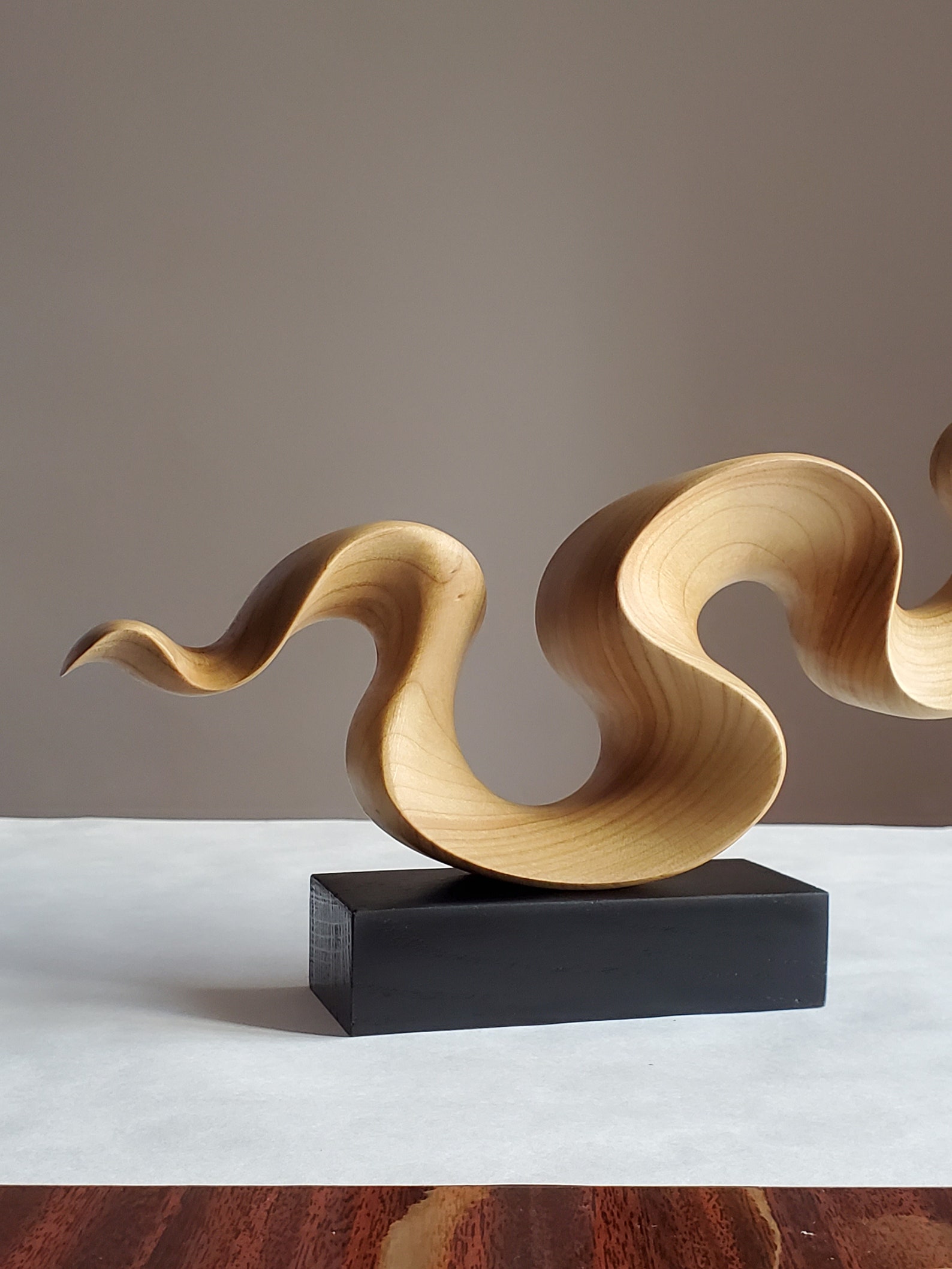 12 Modern Wood Scupture, Woodcarving ,abstract Sculpture, Abstract ...