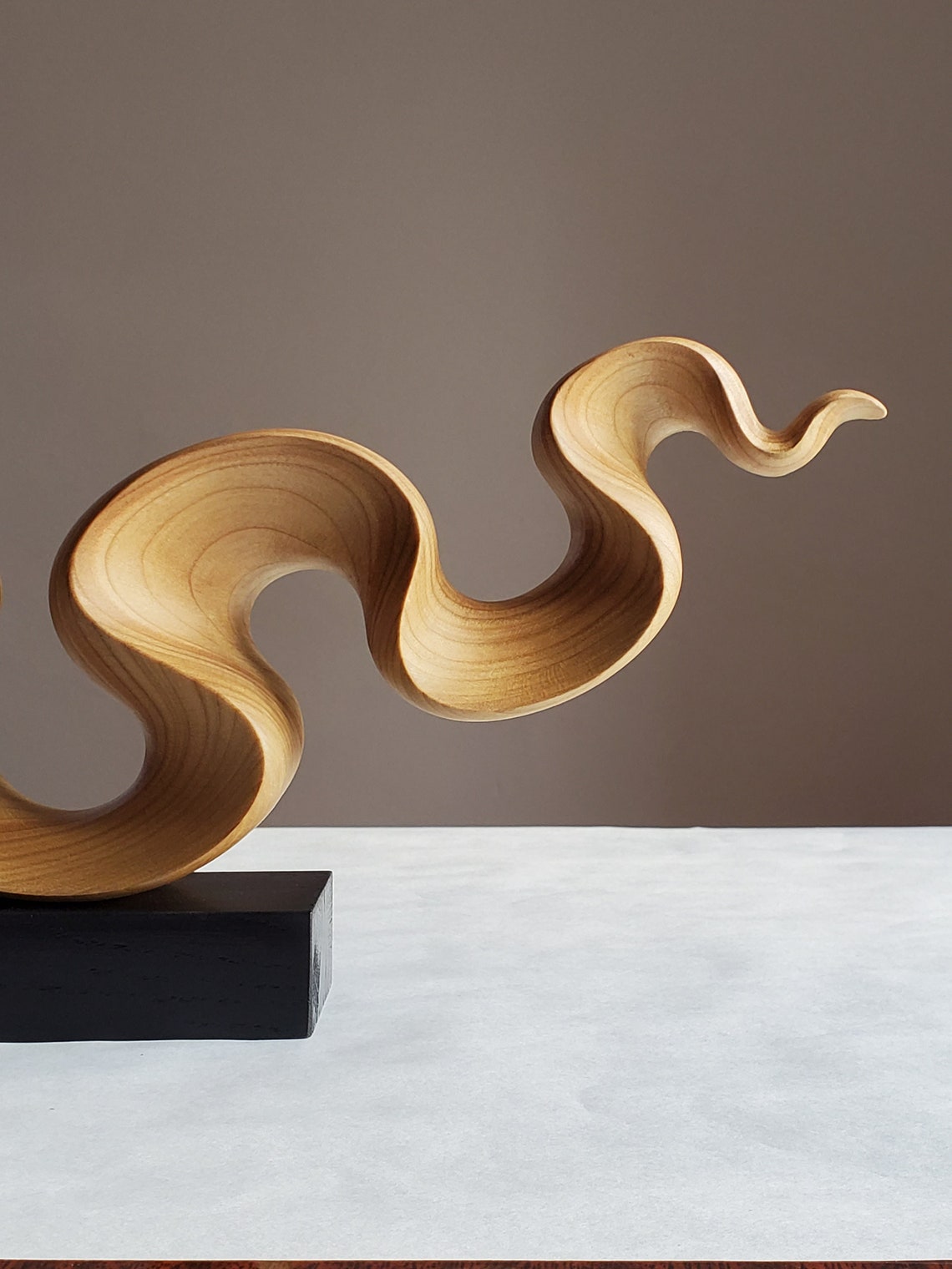 12 Modern Wood Scupture, Woodcarving ,abstract Sculpture, Abstract ...