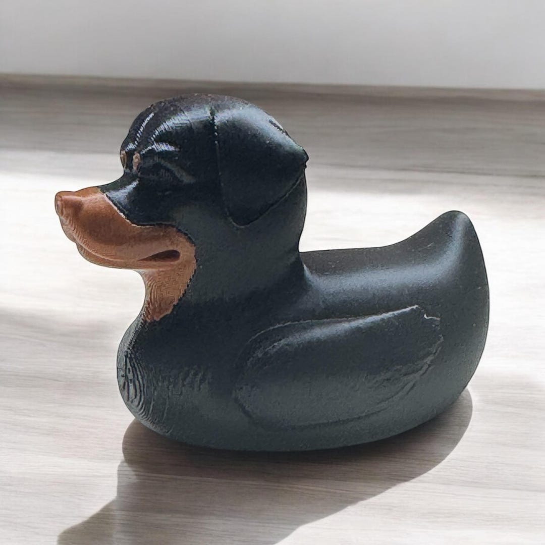 3D Printed Rottweiler Dog Jeep Duck – Unique Jeep Wave Gift, Dog Lover ...