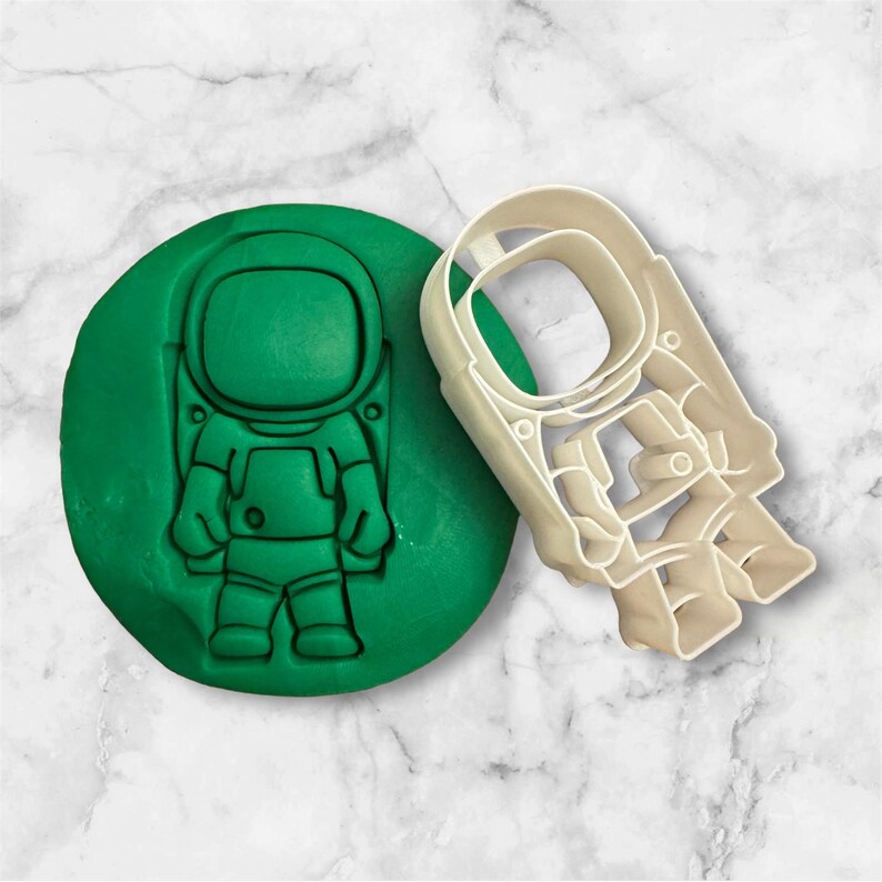 Spaceman Cookie Cutter 3d Printed and Veteran Made - Etsy