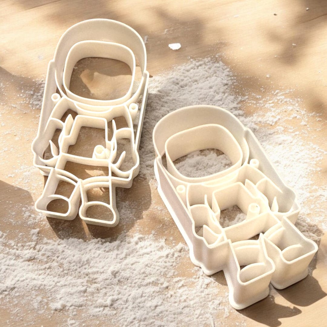 Astronaut Cookie Cutter, Spaceman Cookie Cutter for Space-themed ...