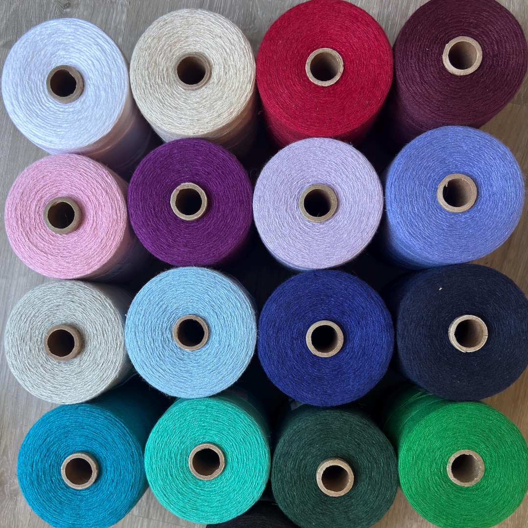 Maurice Brassard Cottolin Weaving Yarn — 60 % Organic Cotton 40pct ...