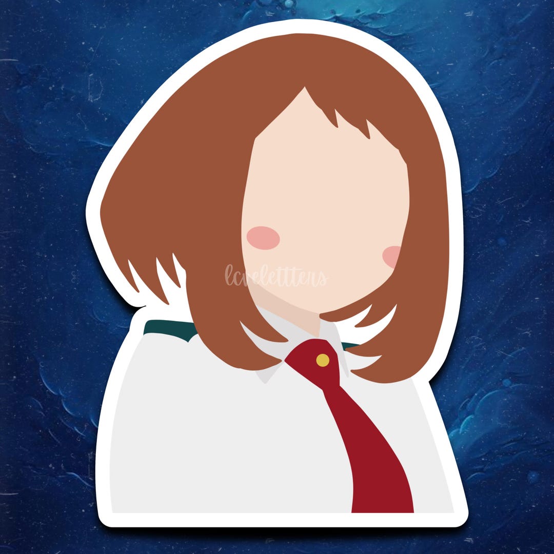 Ochaco Uraraka Sticker - Etsy