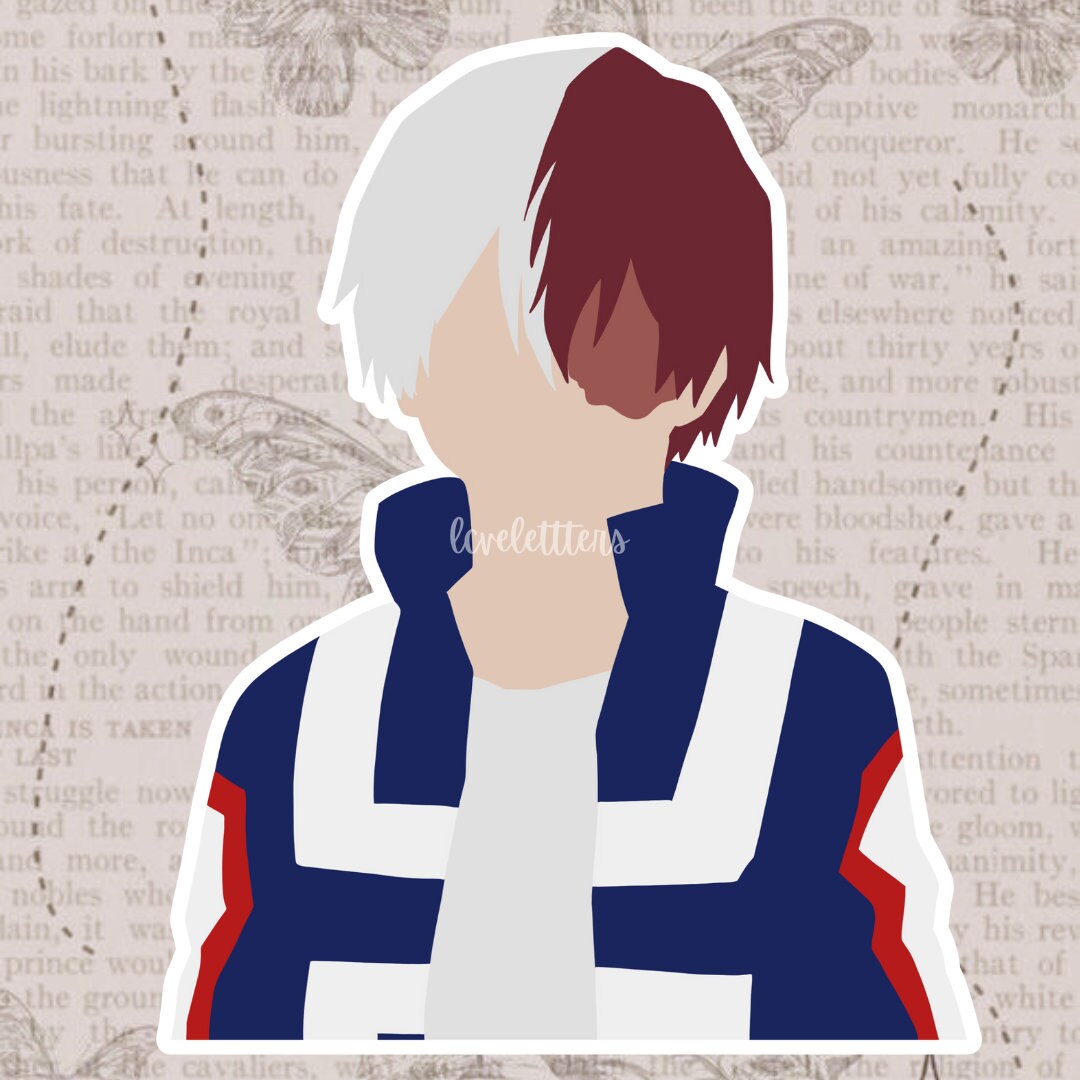 Shoto Todoroki Sticker - Etsy