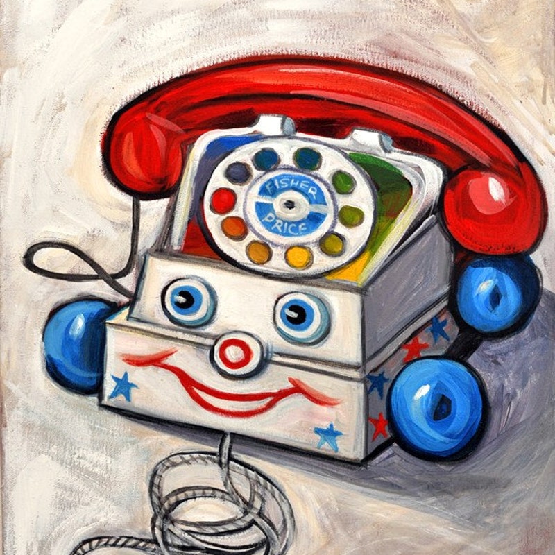 Chatter Phone - Etsy