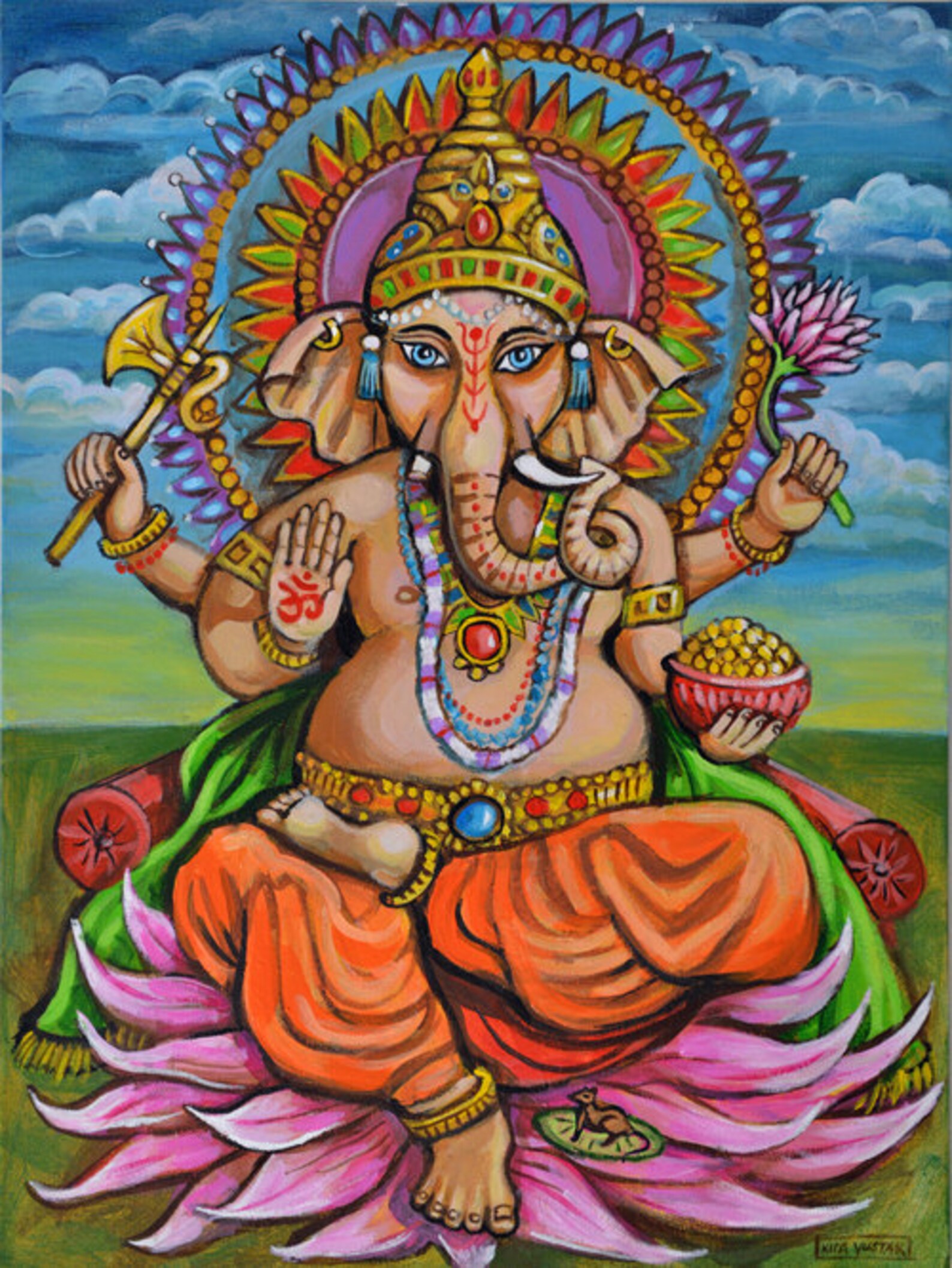 Ganesha - Print - Etsy