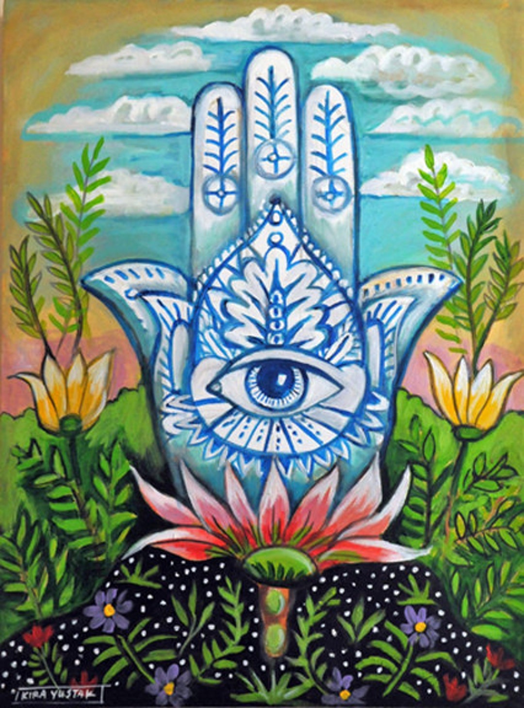 Hamsa - Large Print - Etsy