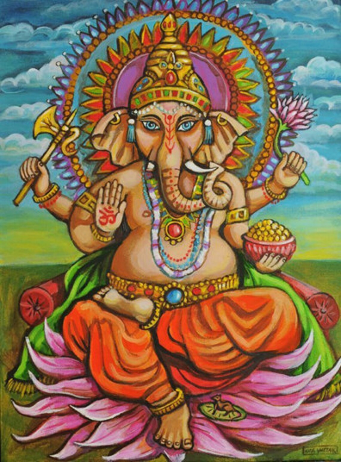 Ganesha Print - Large Size - Etsy