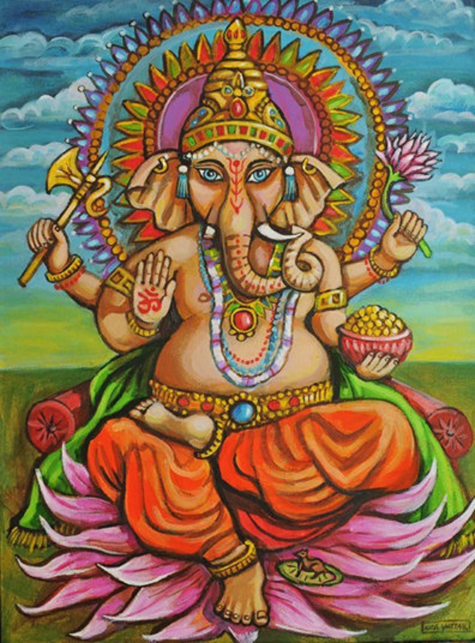 Ganesha Print - Large Size - Etsy