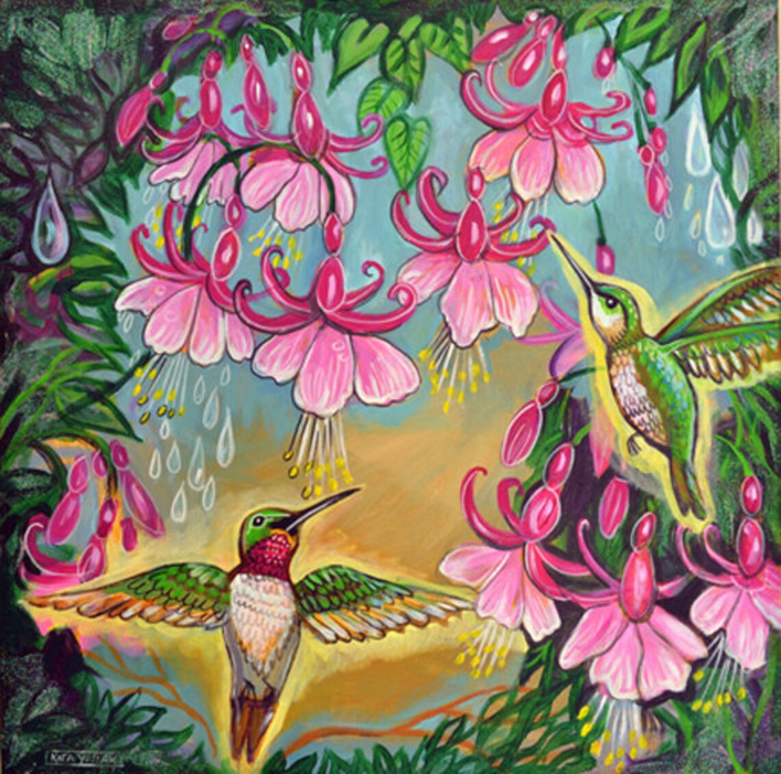 Sweet Nectar - Print - Etsy