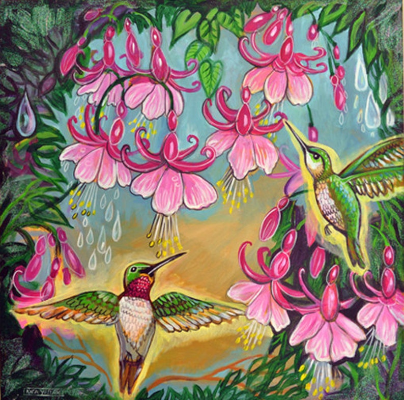 Sweet Nectar - Print - Etsy
