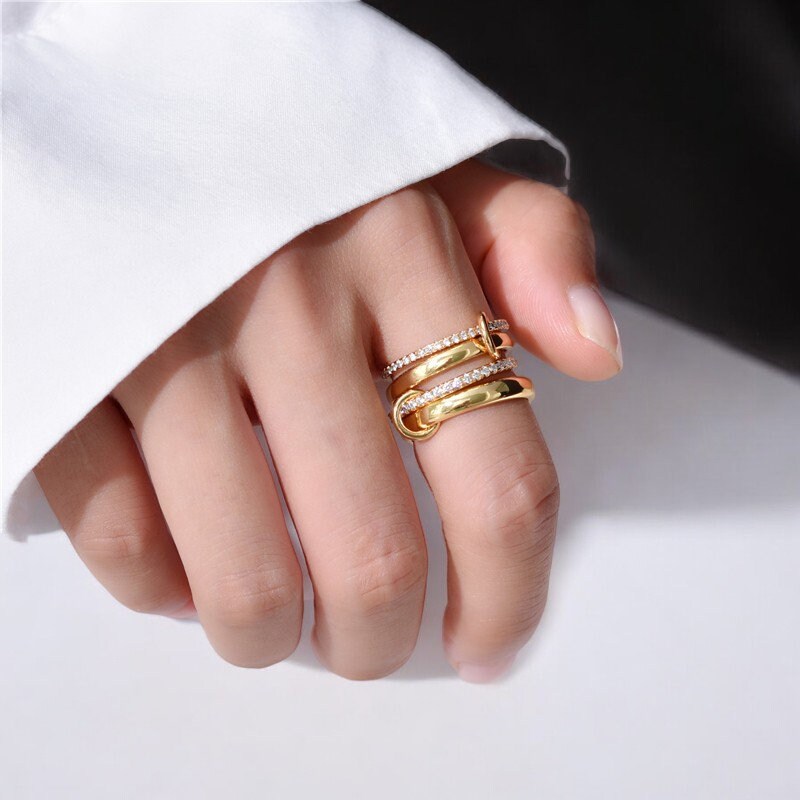 Connected Ring - Etsy