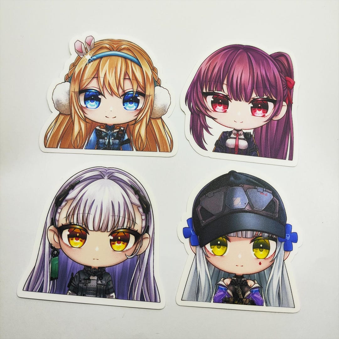 Girls' Frontline 2: Exilium Waterproof Stickers L Maerachii - Etsy