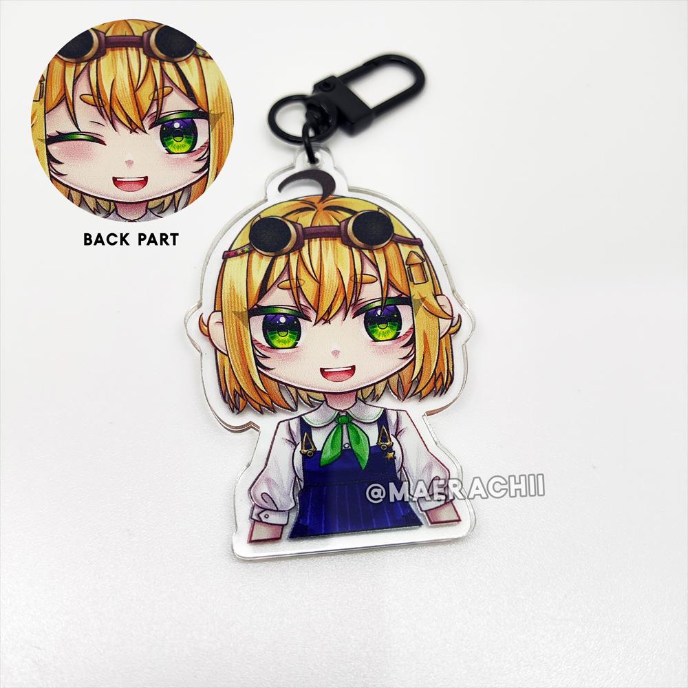 Indie Vtubers- Dokibird, Nimi Nightmare, Dooby3d Acrylic Keychain Charm ...