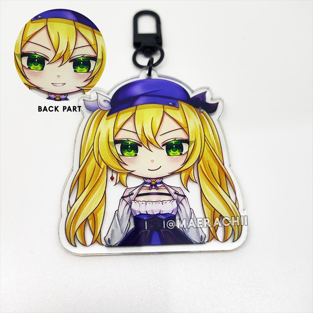 Indie Vtubers- Dokibird, Nimi Nightmare, Dooby3d Acrylic Keychain Charm ...