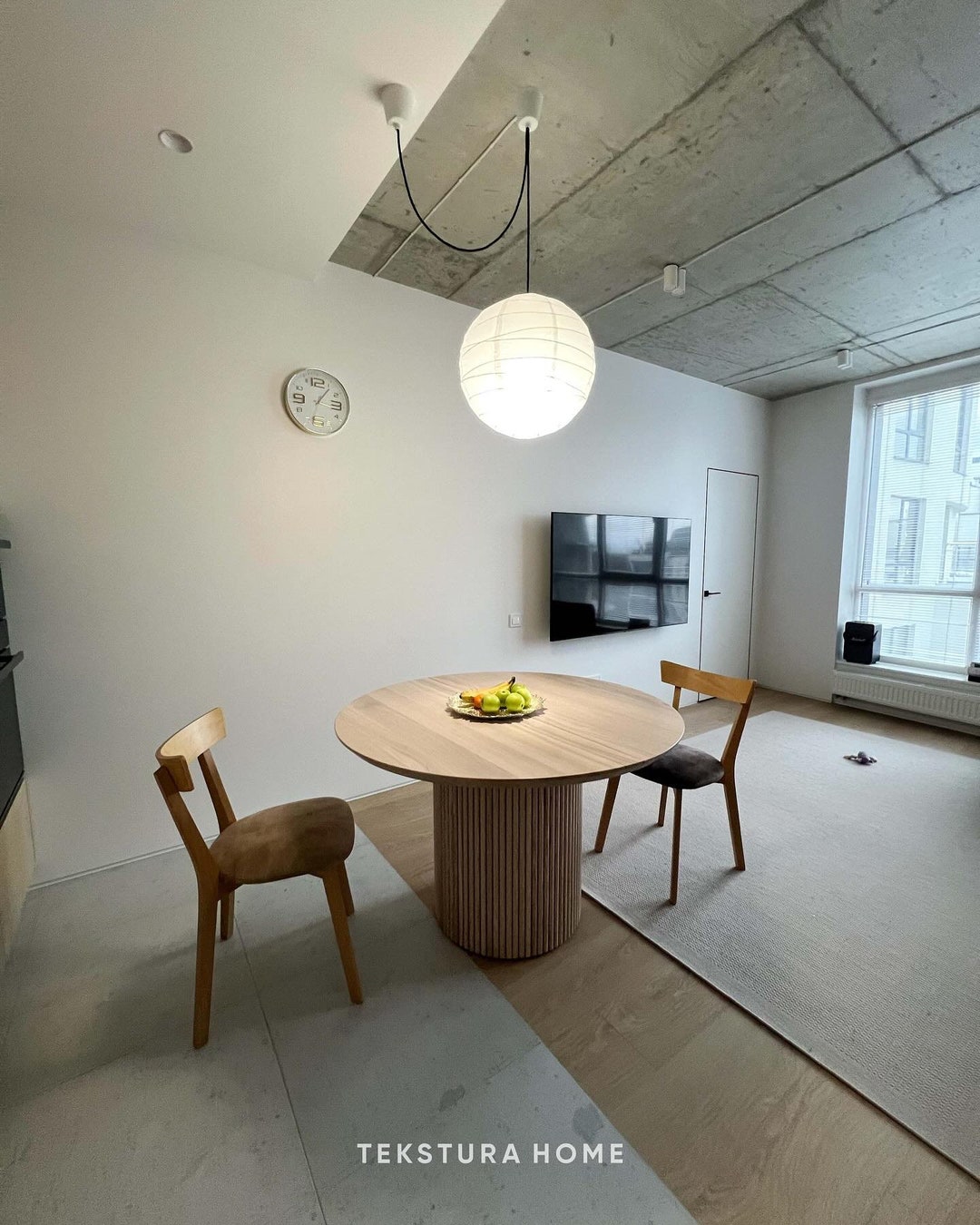 Round Expandable Solid Oak Table, Oval Table, Customizable. Round ...