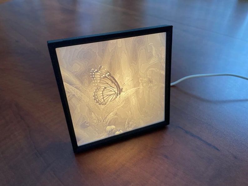 Custom Eco-friendly Lithophane Photos Personalized 3D Printed Keepsakes ...