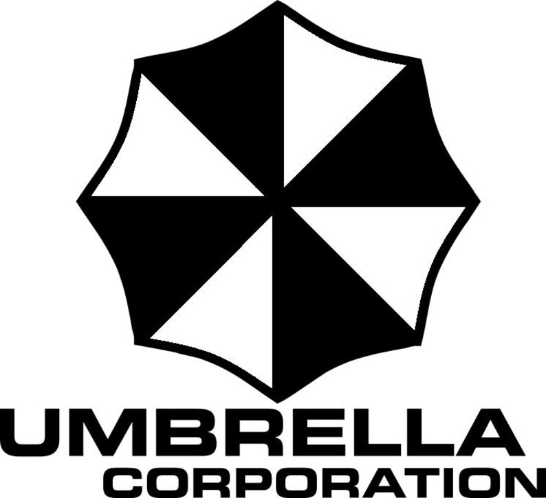 Sticker Resident Evil Video Game Umbrella Corporation Gaming Decal ...