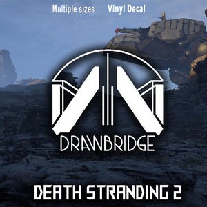 Death Stranding 2 | Sticker | Video Game | DRAWBRIDGE | Gaming | Decal ...
