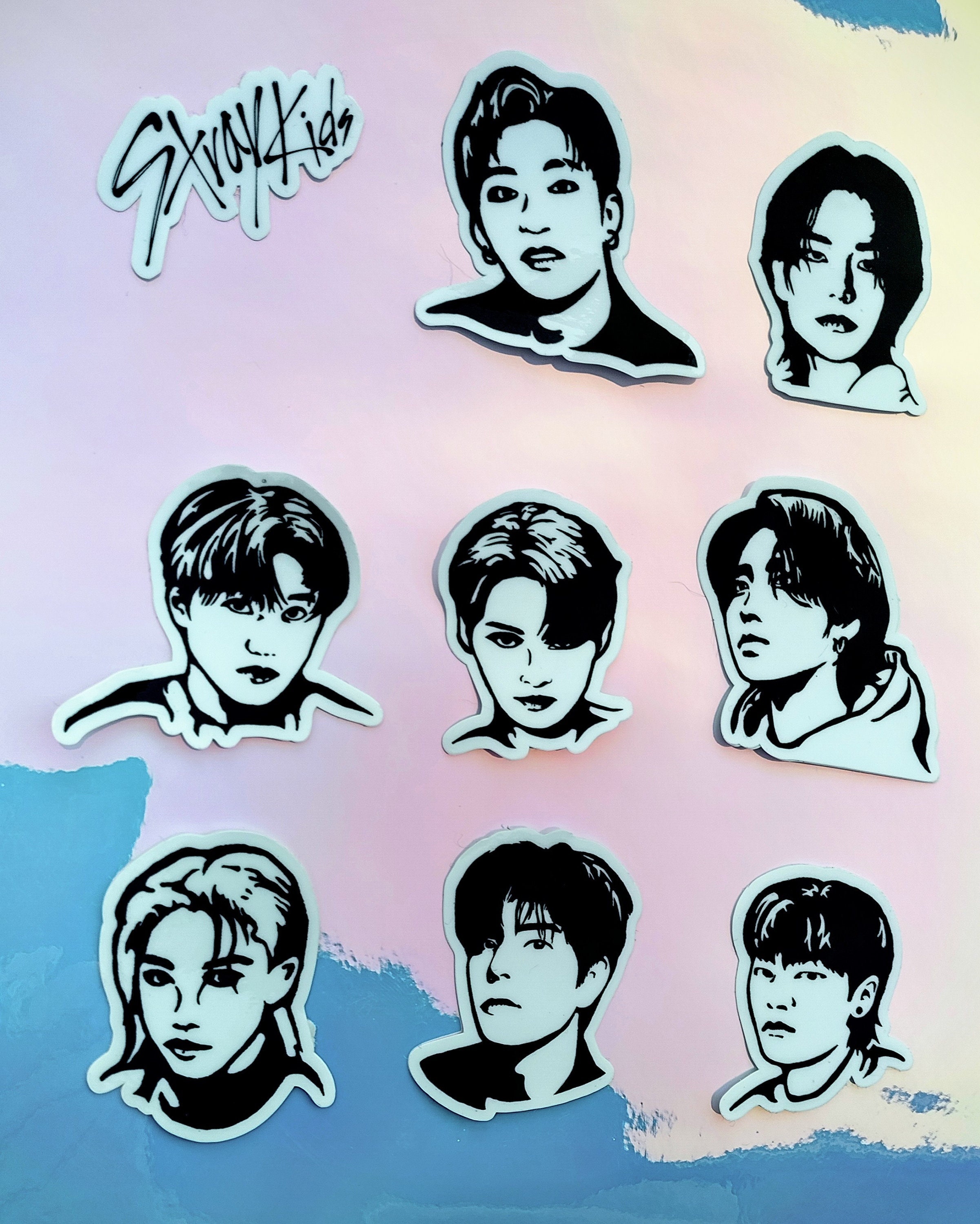 Stickers Stays Stray Kids Pack of 9 - Etsy