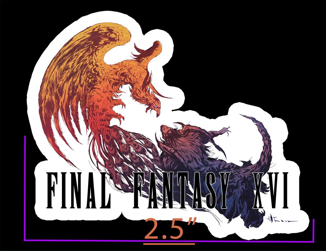 Final Fantasy Colorful Stickers - Set of 17 - Etsy