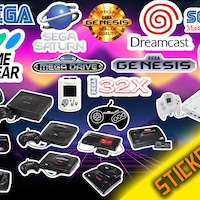 SEGA Logo Vinyl Die-cut Decal | Made in USA | Window/bumper Sticker ...